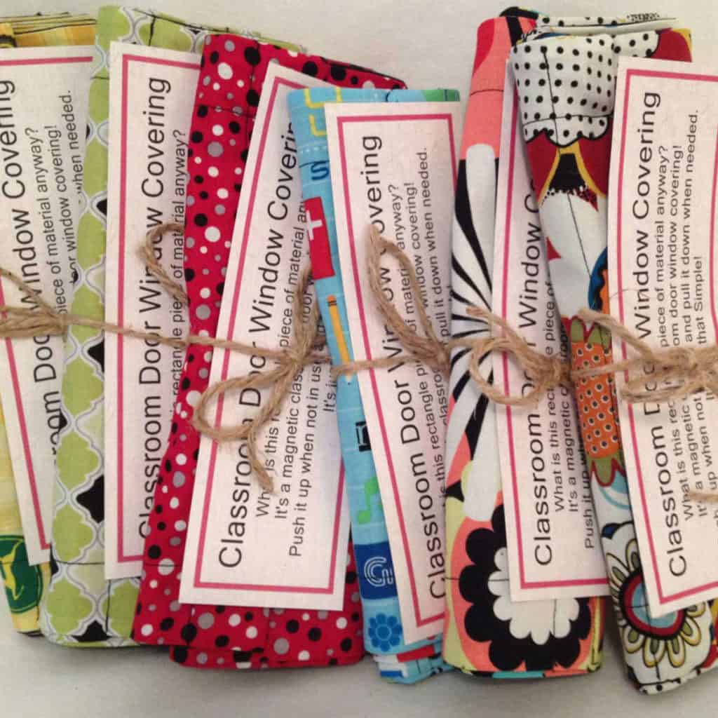 Classroom Door Window Covering - Sunshine and Rainy Days