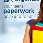 3 Ways To Organize Teens' Paperwork Once And For All - Sunshine and ...