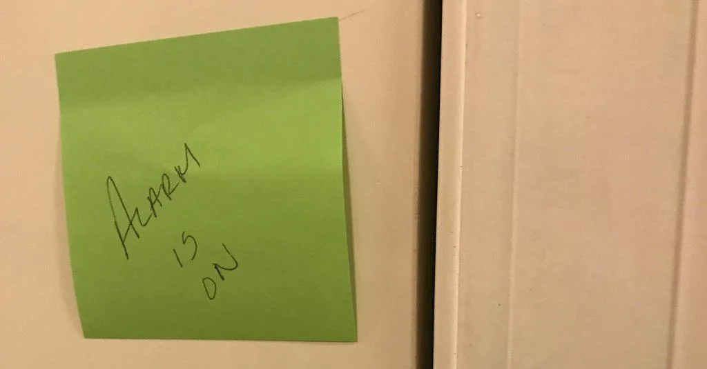 The Alarm Is On! Free Printable - Sunshine and Rainy Days