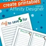 How To Create Your Own Fantastic Printables - Sunshine and Rainy Days