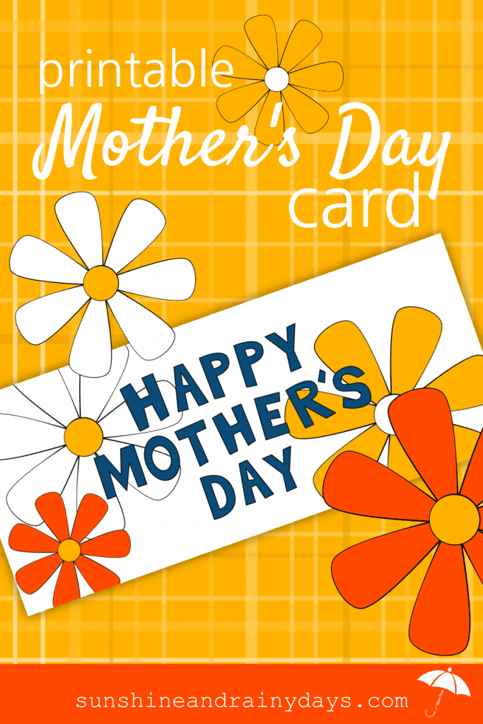 Mother's Day Printables - Sunshine and Rainy Days