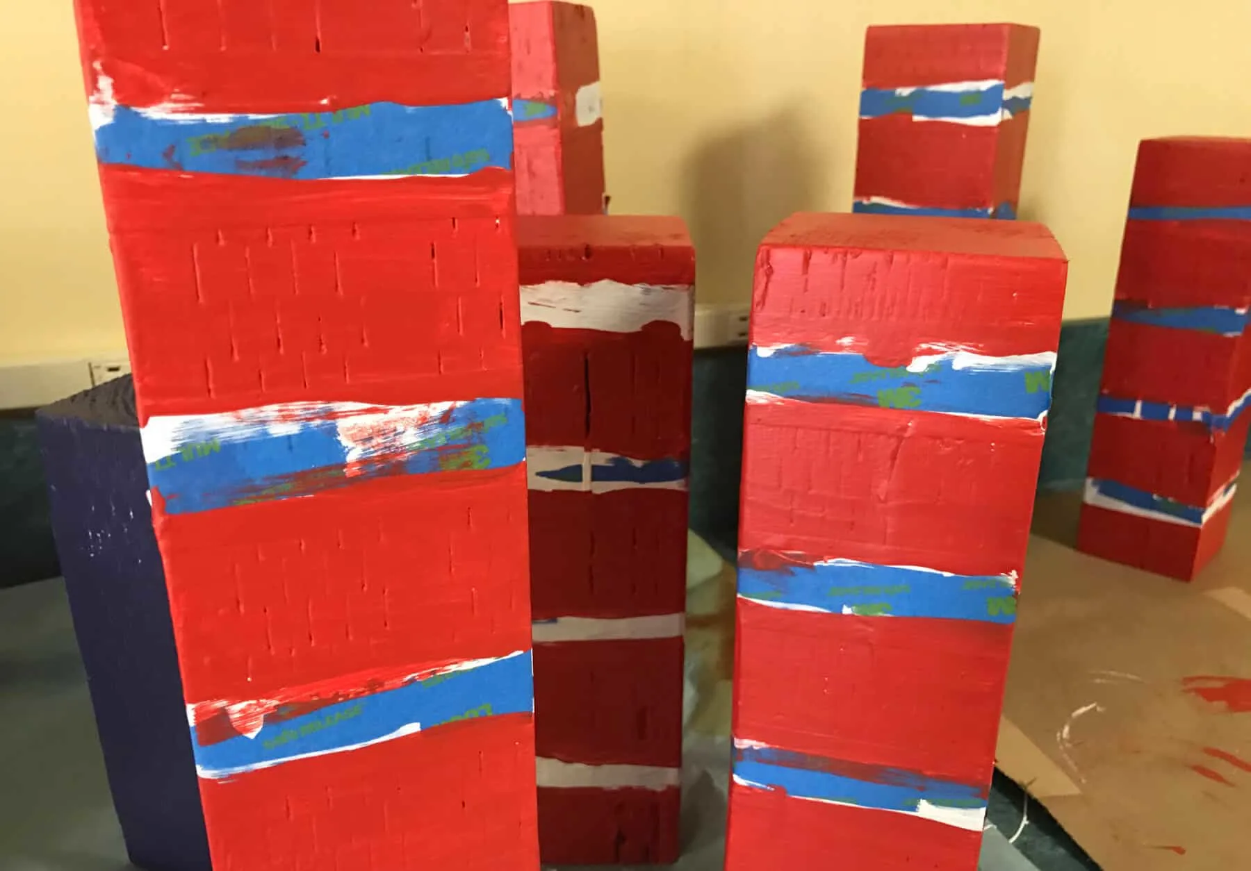 4th of July 4 X 4 Firecrackers - Sunshine and Rainy Days