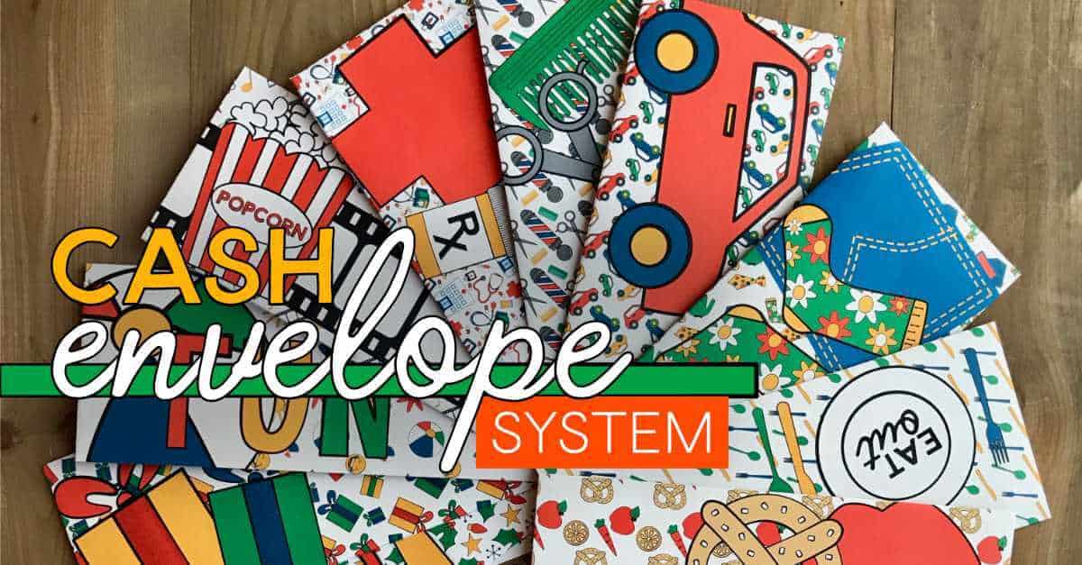 Printable Cash Envelopes For Easy Money Management - Sunshine and Rainy ...