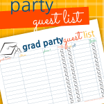 Are you planning a Graduation Party? The Graduation Party Guest List is ...