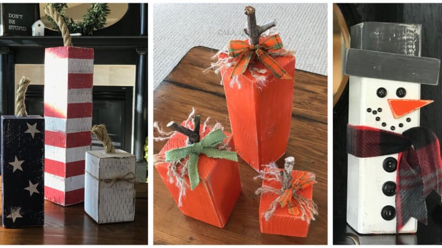 4X4 Wood Crafts - Sunshine and Rainy Days