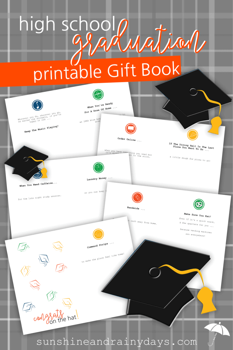 High School Graduation Gift Book For College Bound Students - Sunshine ...