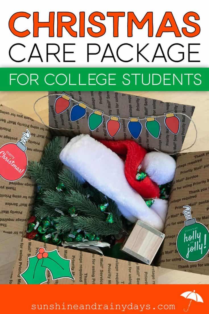Care Package Ideas For College Students - Sunshine and Rainy Days