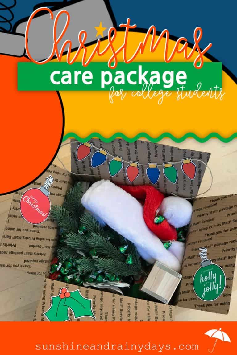 Printable Gift Ideas - Sunshine and Rainy Days