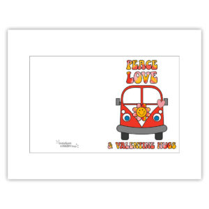 Printable Valentine Card - Sunshine and Rainy Days