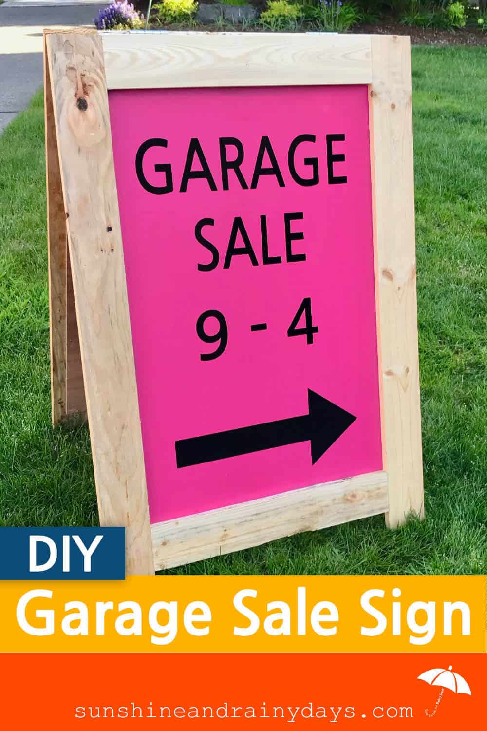 How To Make A Garage Sale Sign Tendig