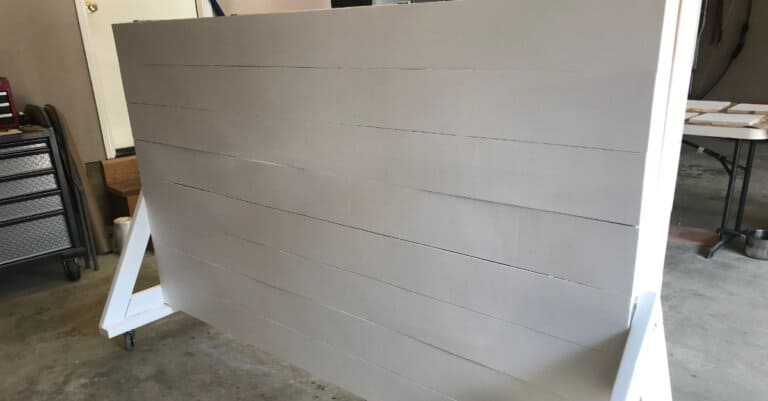 DIY Photo Backdrop Wall On Wheels (it folds too) - Sunshine and Rainy Days