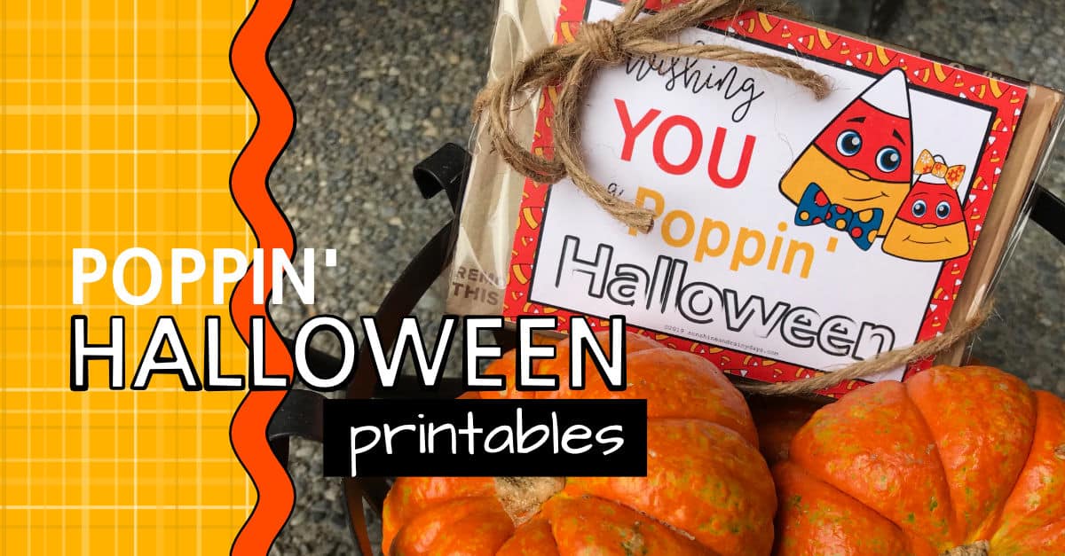 Just Poppin' By Halloween Popcorn - Sunshine And Rainy Days