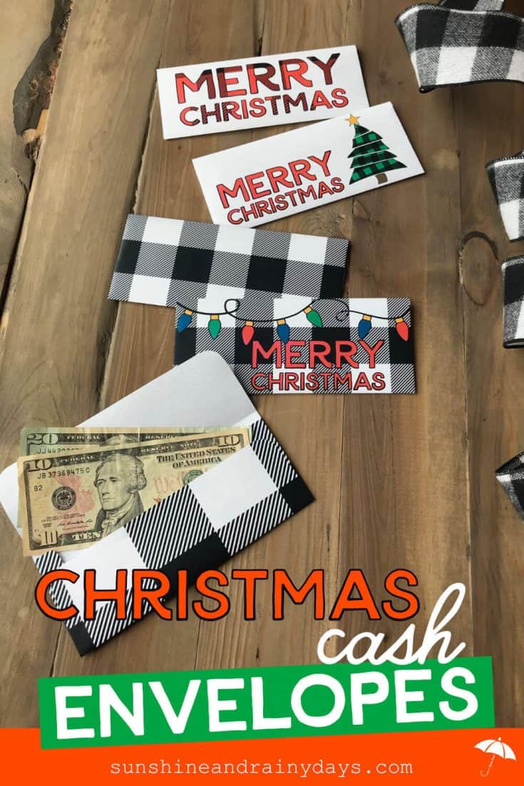 Creative Ways To Give Money For Christmas - Sunshine and Rainy Days