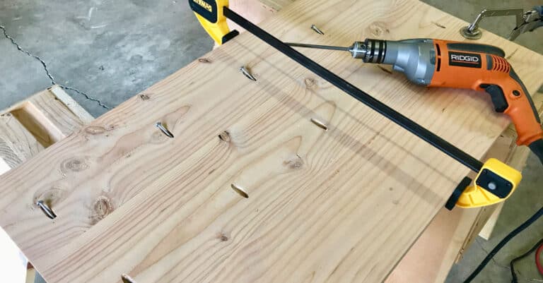 How To Build A Counter Height Table - Sunshine and Rainy Days