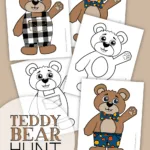 Teddy Bear Hunt From The Road - Sunshine and Rainy Days