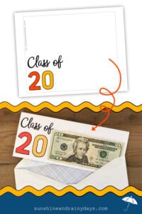 Graduation Party In A Box - Sunshine and Rainy Days