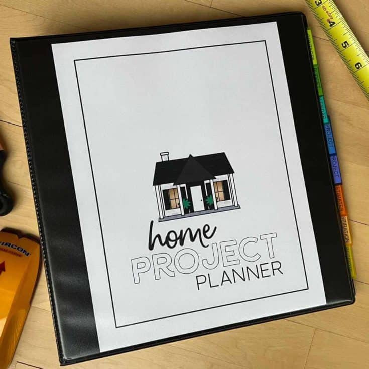 Home Project Planner - Sunshine and Rainy Days