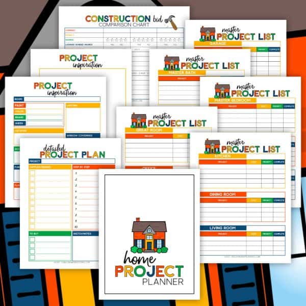 The Detailed Project Plan Worksheet is included in the Home Project ...