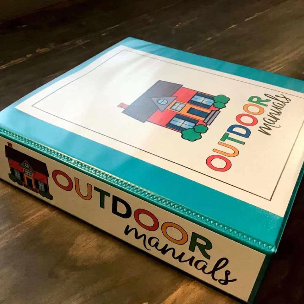 How To Organize Manuals - So They're Easy To Find - Sunshine and Rainy Days