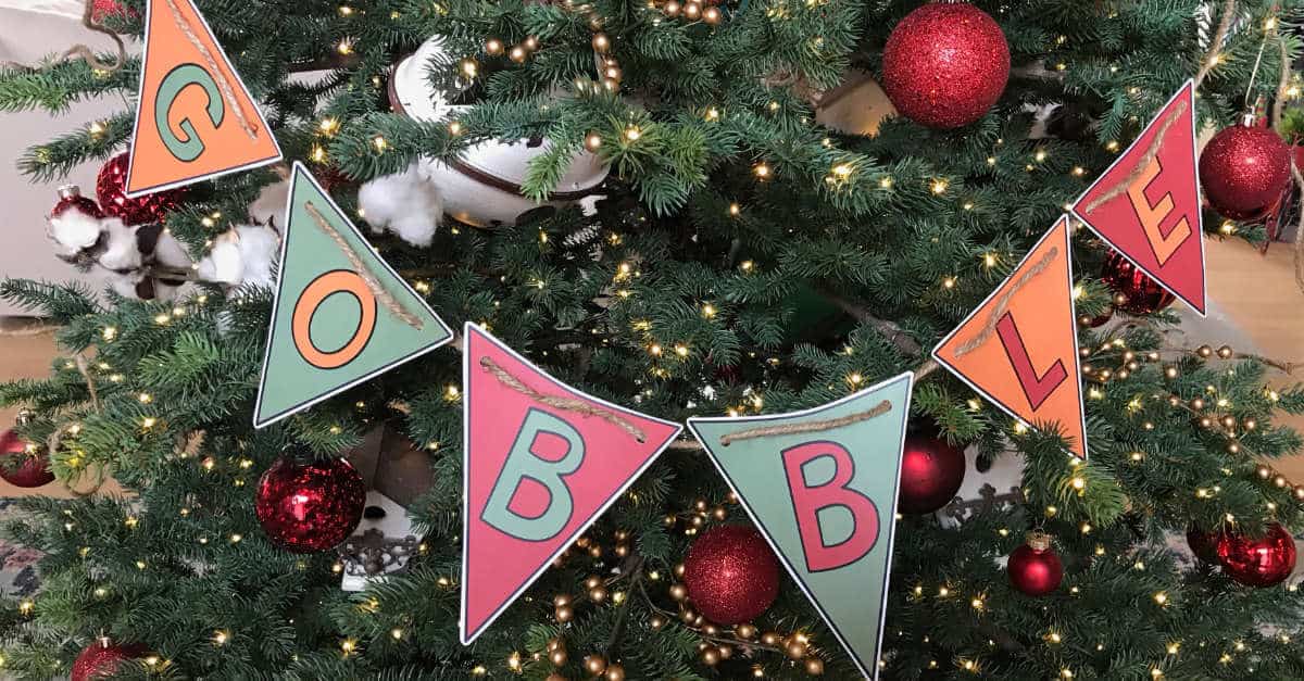 Printable Thanksgiving Banners - Sunshine and Rainy Days