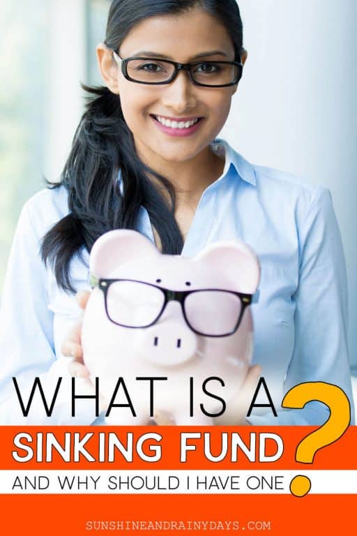 What Is A Sinking Fund And Why Should You Have Them? - Sunshine and ...