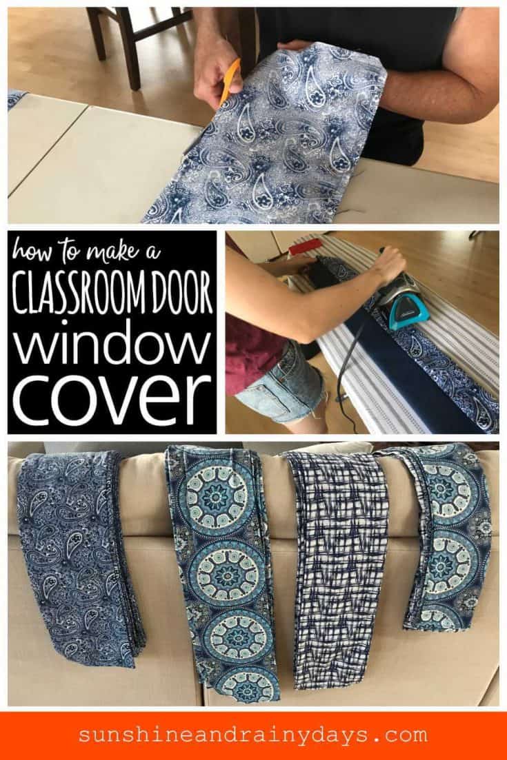 Classroom Door Window Covers