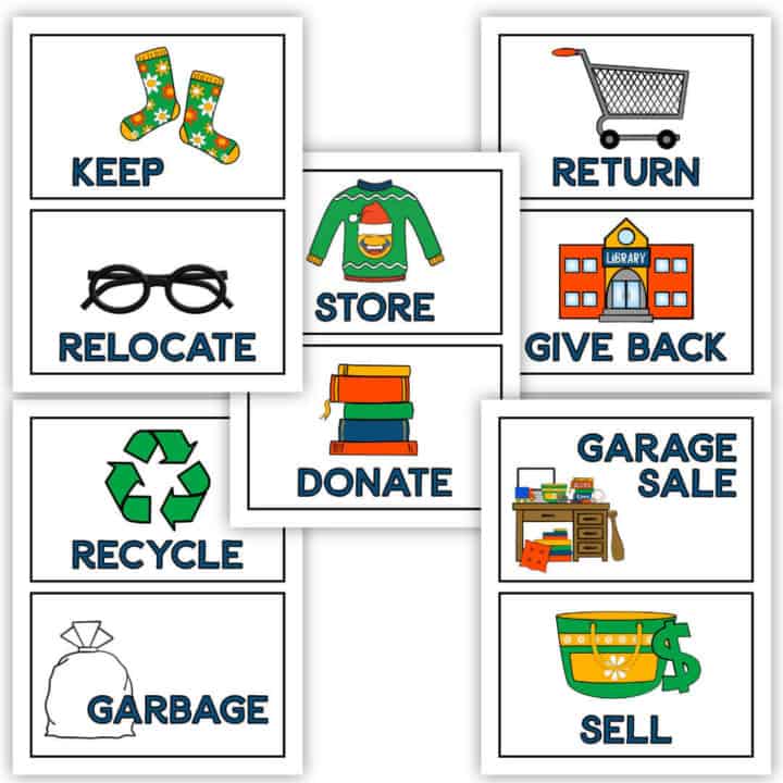 The Best Way To Get Organized Once And For All - Sunshine and Rainy Days