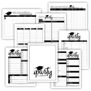 Graduation Party Guest List - Sunshine and Rainy Days