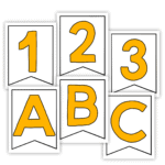 Large Banner Letters And Numbers You Can Print At Home! - Sunshine and ...