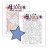 4th of July Word Search - Sunshine and Rainy Days