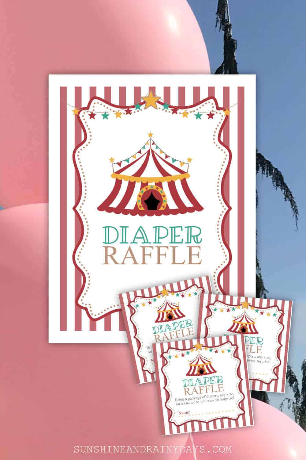 How Does A Diaper Raffle Work Sunshine And Rainy Days