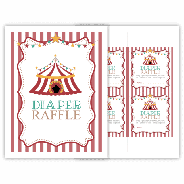 How Does A Diaper Raffle Work? - Sunshine and Rainy Days