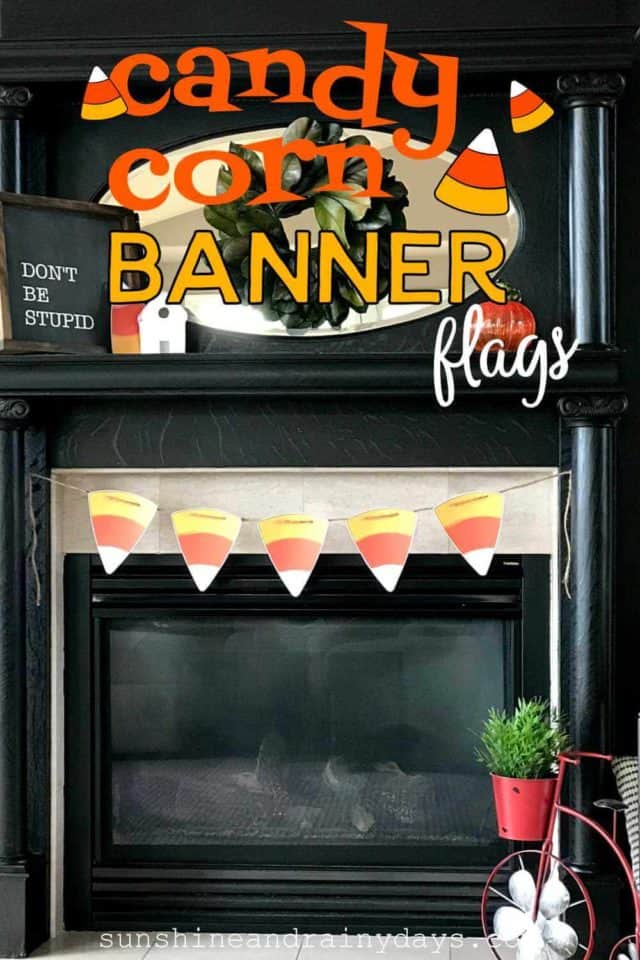 Halloween Banner Printable - Sunshine and Rainy Days
