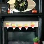 Printable Candy Corn Banner - Sunshine and Rainy Days