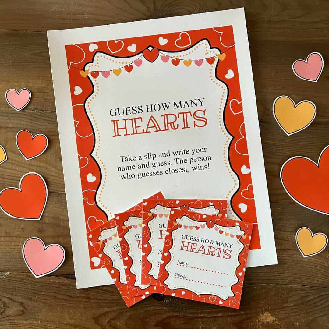 Valentine's Day Party Games For Adults - Sunshine and Rainy Days