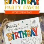 Popcorn Birthday Party Favor You Can Print At Home! - Sunshine and ...
