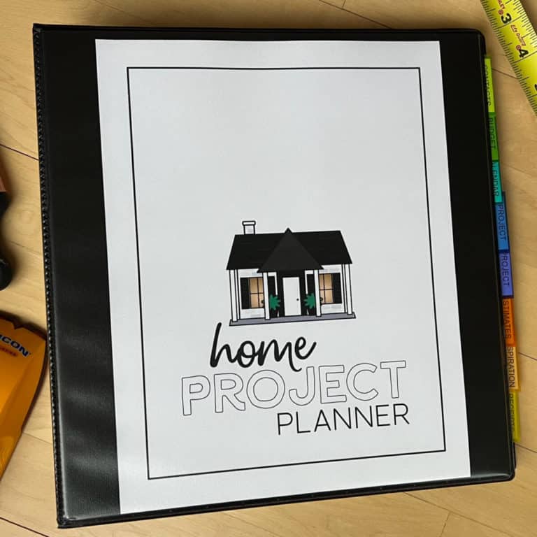 Home Project Planner - Sunshine and Rainy Days