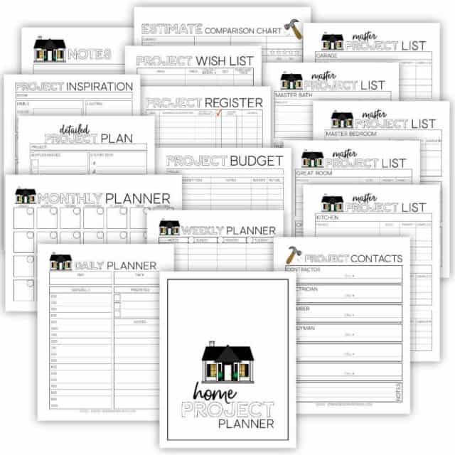 Got Project Ideas? Use This Detailed Project Planner - Sunshine and ...