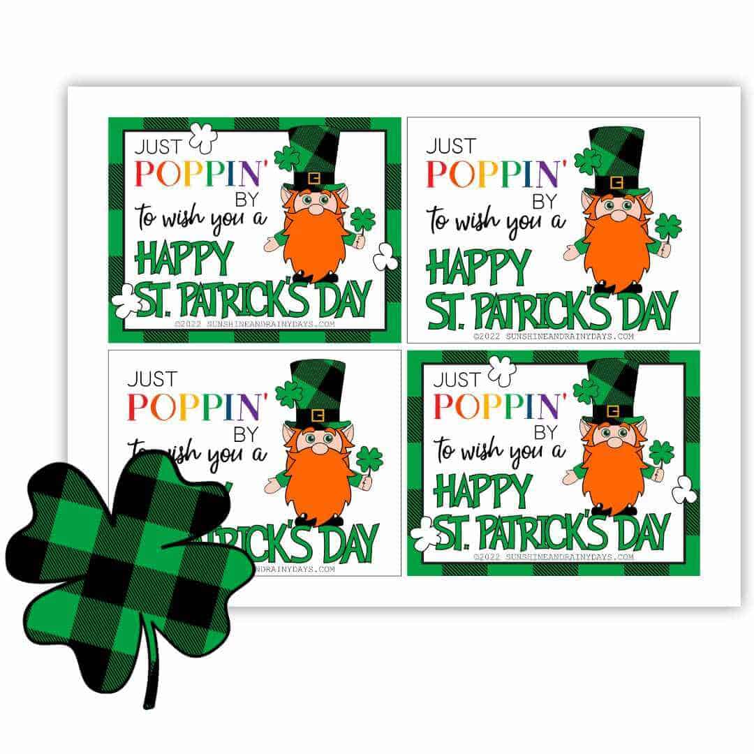 St. Patrick's Day Popcorn - Sunshine and Rainy Days