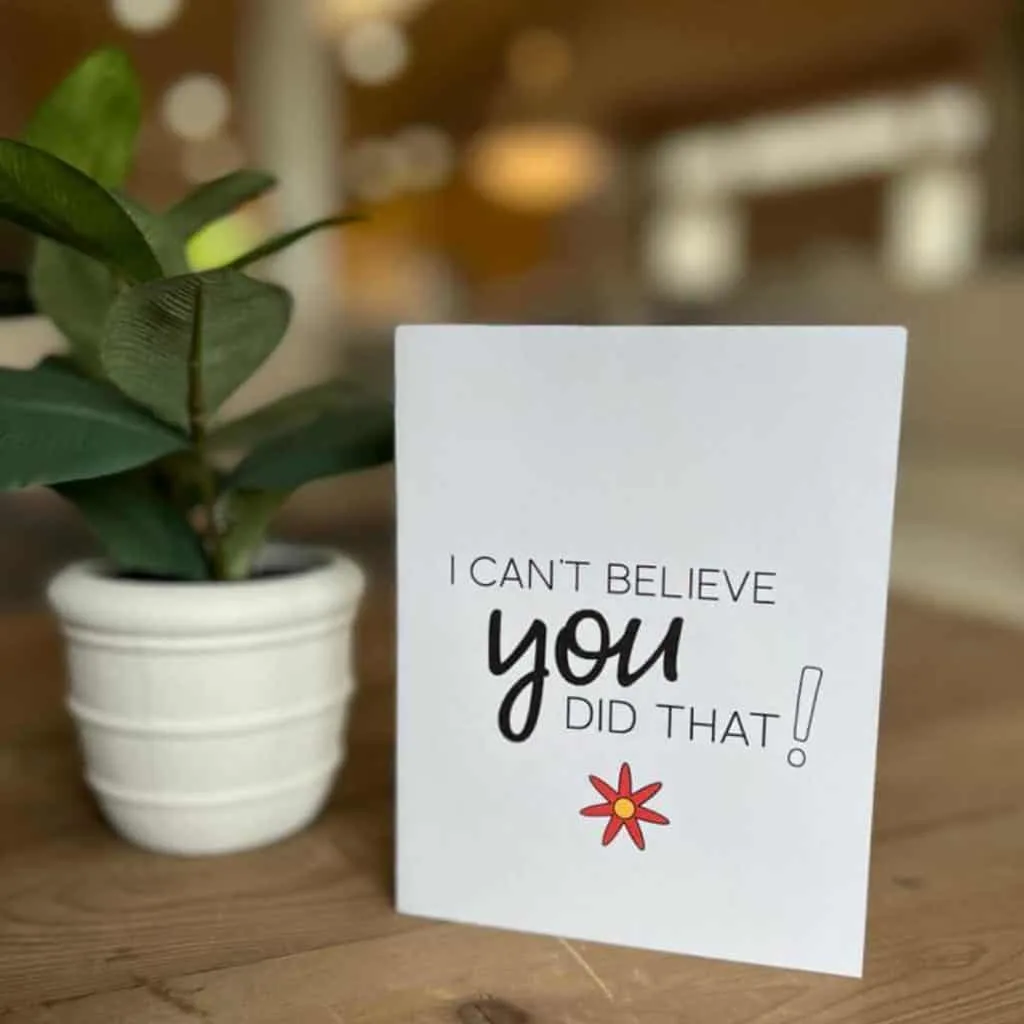 Printable Congratulations Card {print at home} - Sunshine and Rainy Days