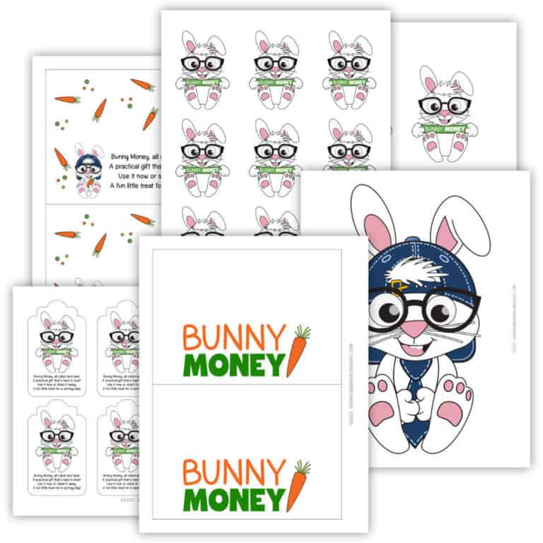 Easter Money Gift Ideas - Sunshine and Rainy Days