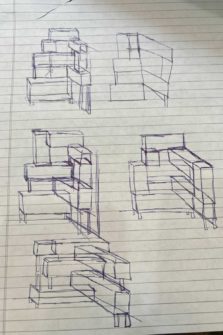 How To Build A DIY Corner Bookshelf Out Of Wood - Sunshine and Rainy Days