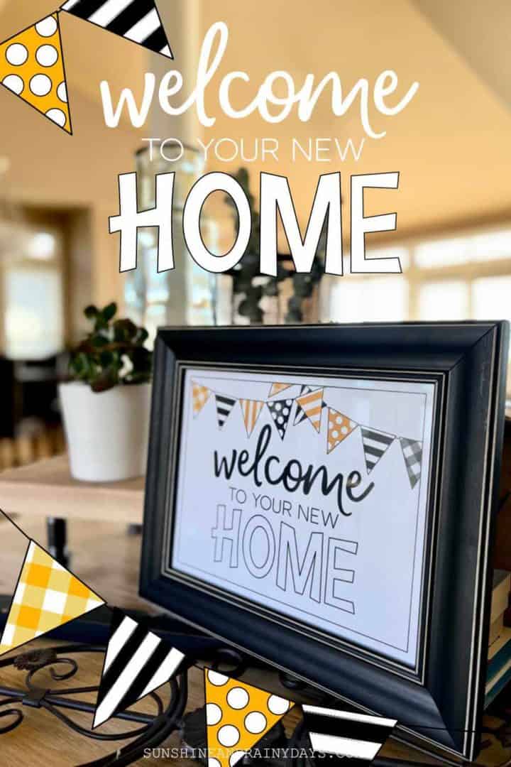 Welcome Home Letter To New Homeowners - Sunshine and Rainy Days