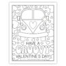 Valentine's Day Coloring Pages - Sunshine and Rainy Days