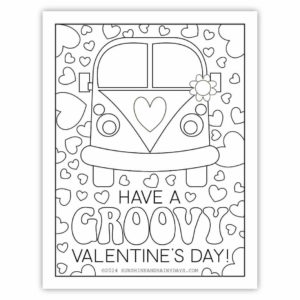 The Best Valentine's Day Coloring Pages - Sunshine and Rainy Days