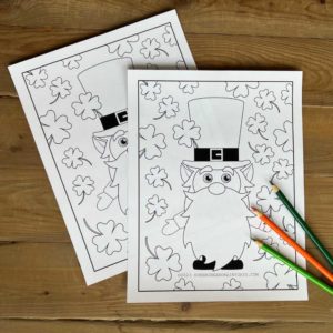 Celebrate St. Patrick's Day With This Fun Coloring Page - Sunshine and ...