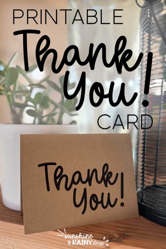 Happy Birthday Card Free Printable - Sunshine and Rainy Days