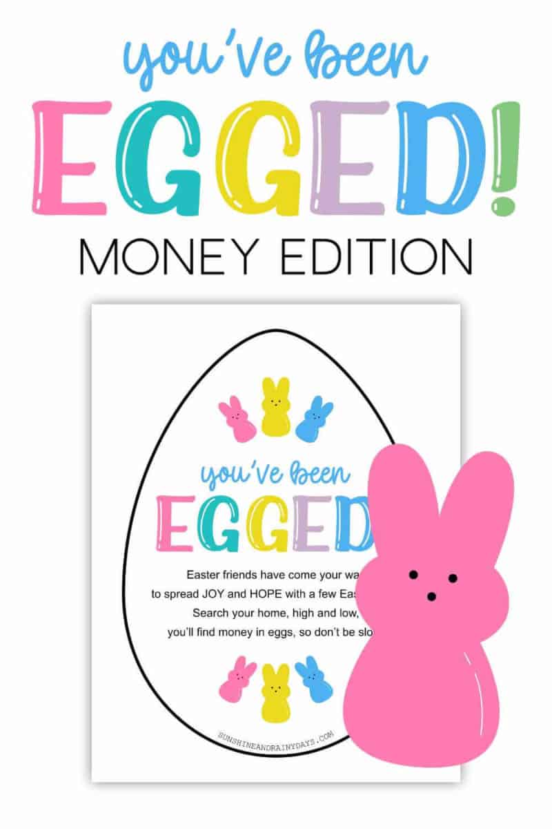 Money Easter Egg Hunt For Adults - Sunshine and Rainy Days