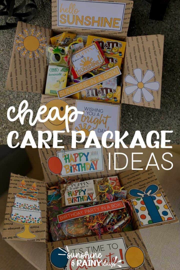 S'more Fun Care Package Ideas - Sunshine and Rainy Days