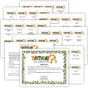 Birthday Game That Puts The Focus On The Birthday Person - Sunshine and ...